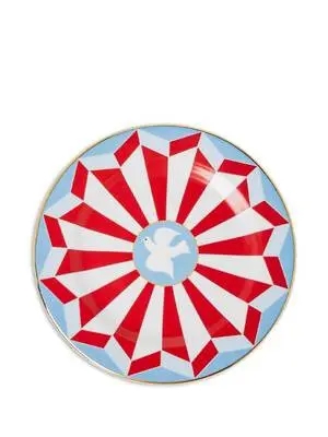 La DoubleJ Roman Dove Vino-print Dessert Plates