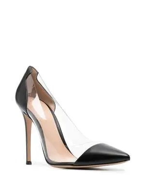 GIANVITO ROSSI Plexi 105mm Transparent Pumps