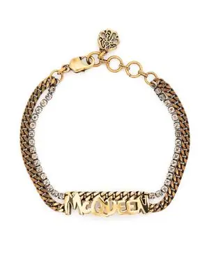 Alexander McQueen Logo Chain Bracelet