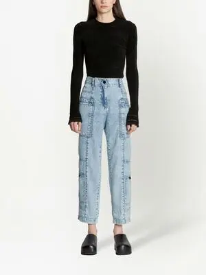Proenza Schouler White Label High-rise Straight-leg Jeans