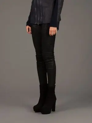 Stouls Carolyn Leather Slim-fit Trousers