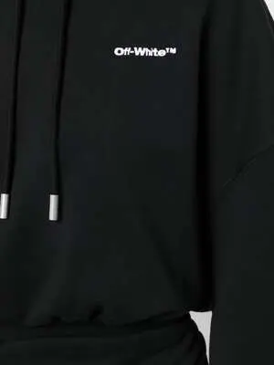 Off-White Hooded Dress - Black