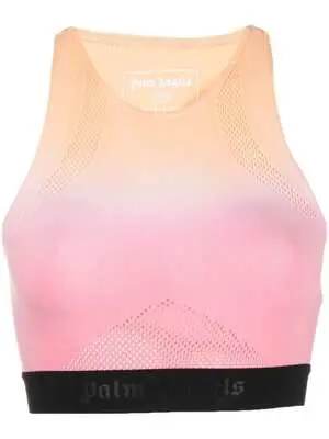 Palm Angels Seamless Training Top - Pink