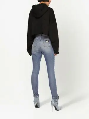 Dolce & Gabbana Grace Distressed Skinny Jeans