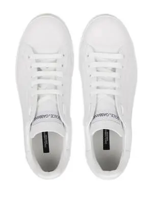 Dolce & Gabbana Portofino Leather Sneakers