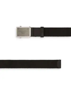 Dolce & Gabbana Logo Buckle Belt