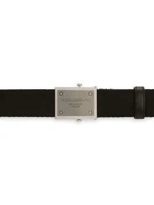 Dolce & Gabbana Logo Buckle Belt