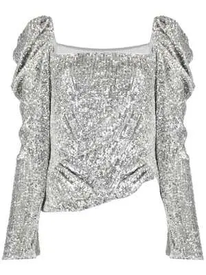 Jonathan Simkhai Standard Puff Sleeve Blouses
