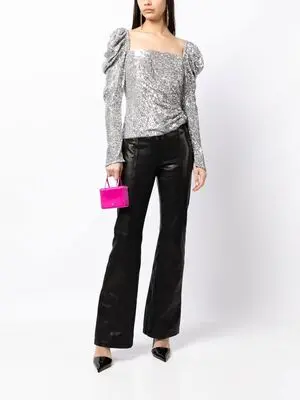 Simkhai Allura Sequin-embellished Blouse