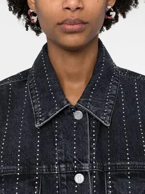 Stella McCartney Crystal-embellished Denim Jacket