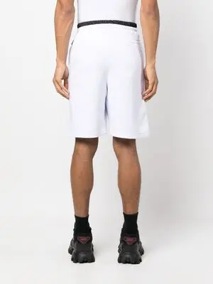 Philipp Plein Logo-plaque Track Shorts - White