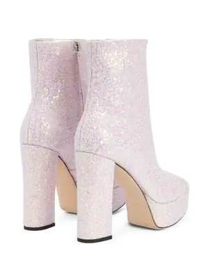 GIUSEPPE ZANOTTI 120mm Morgana Glitter Boots