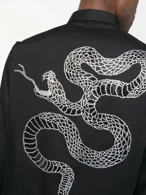 Philipp Plein Snake Detail Long-sleeve Shirt