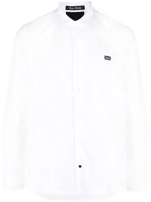 Philipp Plein Snake Detail Long-sleeve Shirt