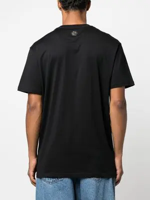 Philipp Plein Hawaii Embellished Short-sleeve T-shirt - Black