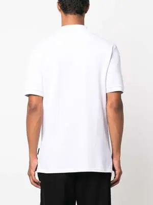 Philipp Plein Graphic-print Polo Shirt - White