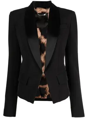 Philipp Plein Notched Lapel Blazers For Women