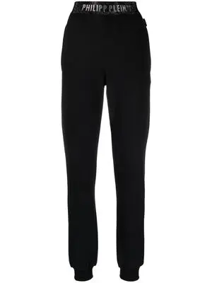 Philipp Plein Logo-waistband Track Pants
