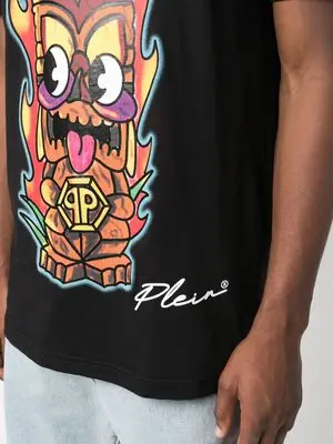 Philipp Plein Pyre Graphic T-shirt - Black
