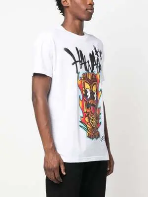 Philipp Plein Pyre Graphic T-shirt - White
