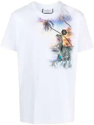 Philipp Plein Hawaii Graphic T-shirt