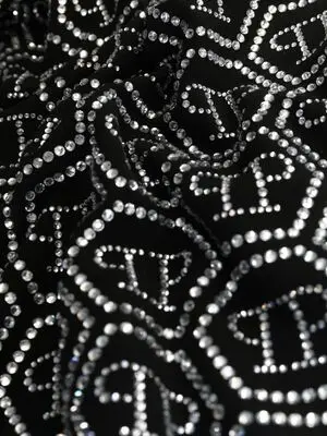 Philipp Plein Sequin-embellished Monogram Mini Dress - Black