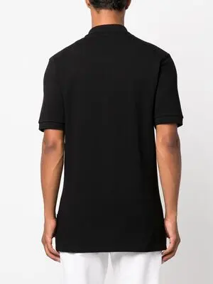 Philipp Plein Graphic-print Polo Shirt - Black