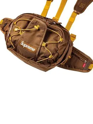 Supreme Harness Waist Bag - Brown