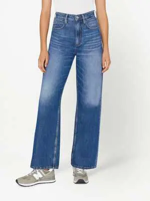 FRAME High-rise Straight Leg Jeans