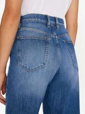 FRAME High-rise Straight Leg Jeans