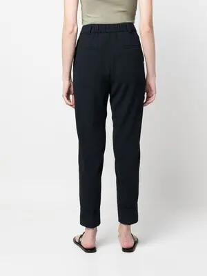 Peserico Tapered-leg Trousers - Blue