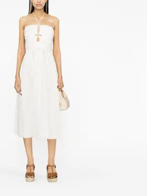 Ulla Johnson Ella Halterneck Midi Dress