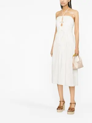 Ulla Johnson Ella Halterneck Midi Dress