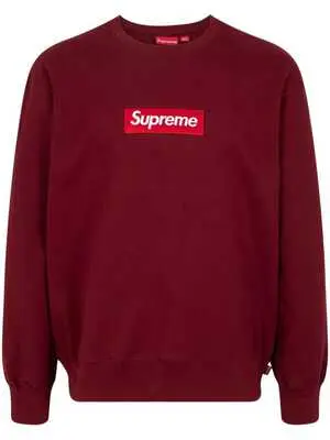 Supreme Box Logo Crewneck Sweatshirt - Red