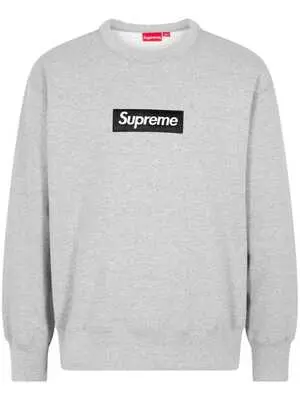 Supreme Box Logo Crewneck Sweatshirt - Grey