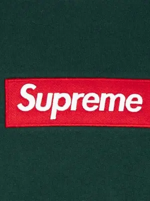 Supreme Box Logo Crewneck Sweatshirt - Green