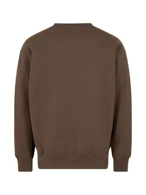 Supreme Box Logo Crewneck Sweatshirt - Brown