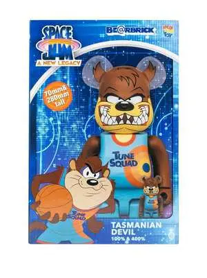 MEDICOM TOY X Space Jam Tasmanian Devil Be@rbrick Figure Set