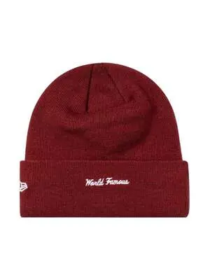 Supreme X New Era Box Logo Beanie - Red