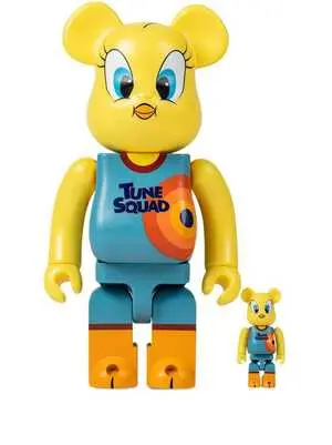 MEDICOM TOY X Space Jam A New Legacy Tweety Be@rbrick Figure Set - Yellow
