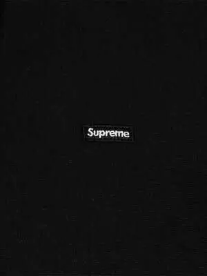 Supreme Small Box Logo Hoodie - Black