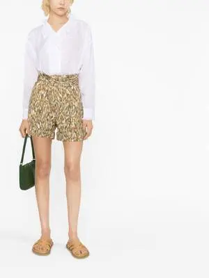 MARANT ETOILE Pamias Ruffled Blouse - White