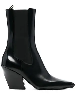Prada 95mm Sculpted Heel Boots