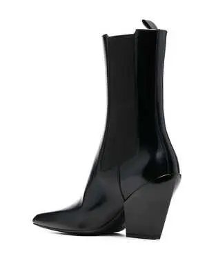 Prada 95mm Sculpted Heel Boots
