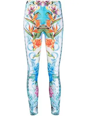 Philipp Plein Hawaii Graphic-print Leggings