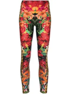 Philipp Plein Hawaii-print Leggings