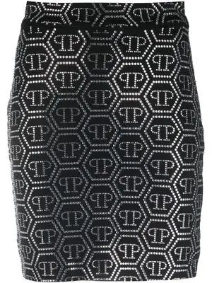 Philipp Plein High Rise Skirts