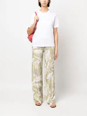 Kiton Embroidered-logo Cotton T-shirt