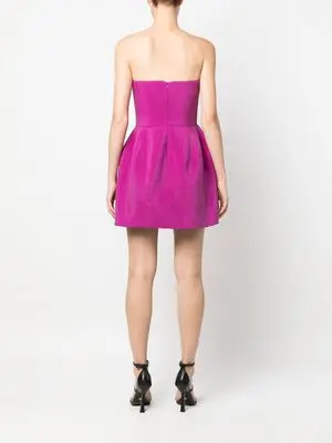 Philipp Plein Strapless Mini Dress - Pink