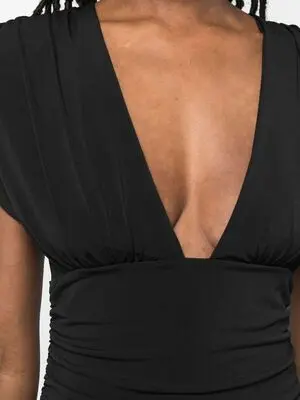 Philipp Plein Wrinkles Ruffle-detail Mini Dress
